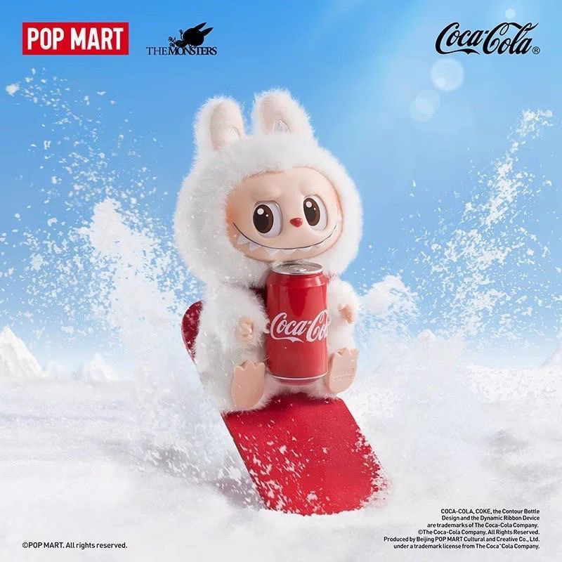 [Super Cute Cola Package] POPMART Genuine Genuine Product POPMART Vinyl ...