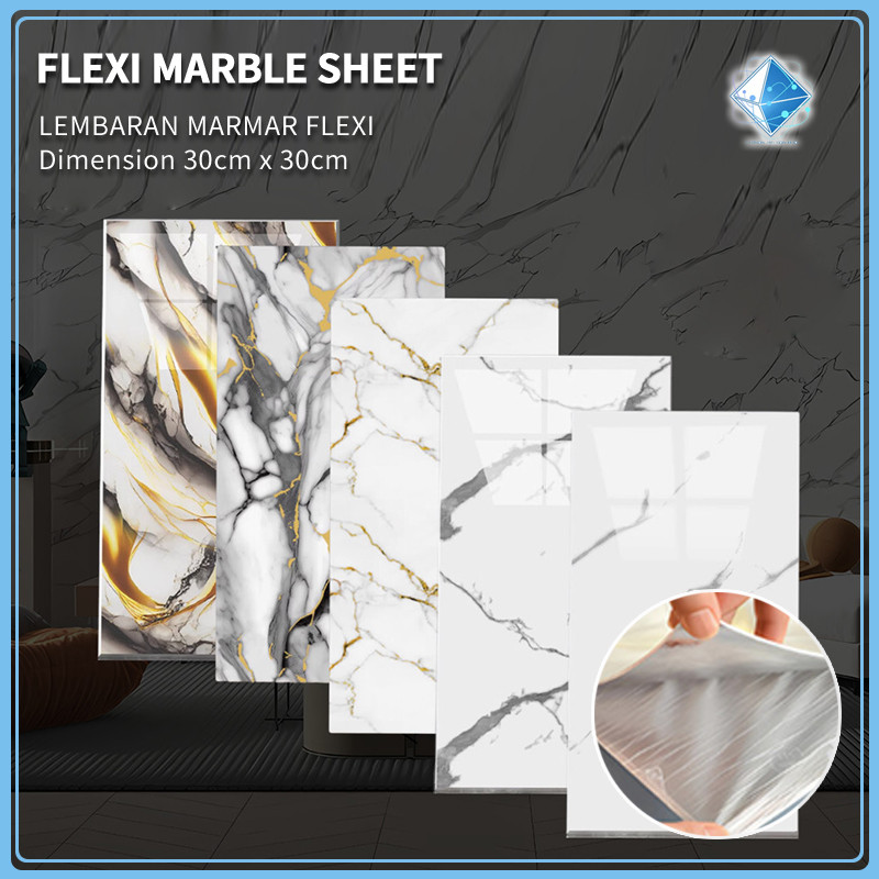 Flexi marble Sheet 120cm x 300cm Flexi Marble Sheet Imitation Ceramic ...