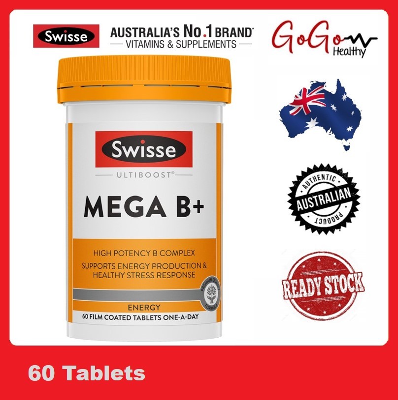 Swisse Ultiboost Mega B+ (60 Tablets, Expiry JAN 2027) | Shopee Malaysia