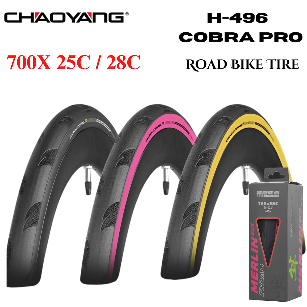 FREE POS Chaoyang COBRA PRO Elite Rb Tire 700c 23c 25c 28c H486 H496 ...