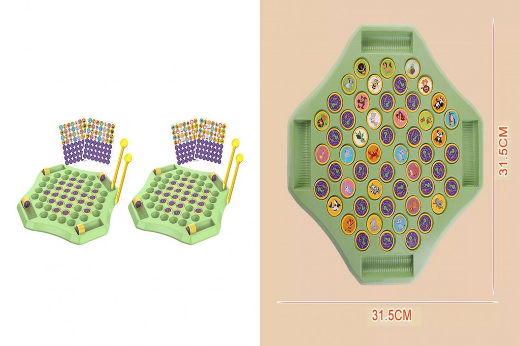 SPRINGGREEN| Memory Chess Matching Game Flipping Chess Board Game Fun 2 ...