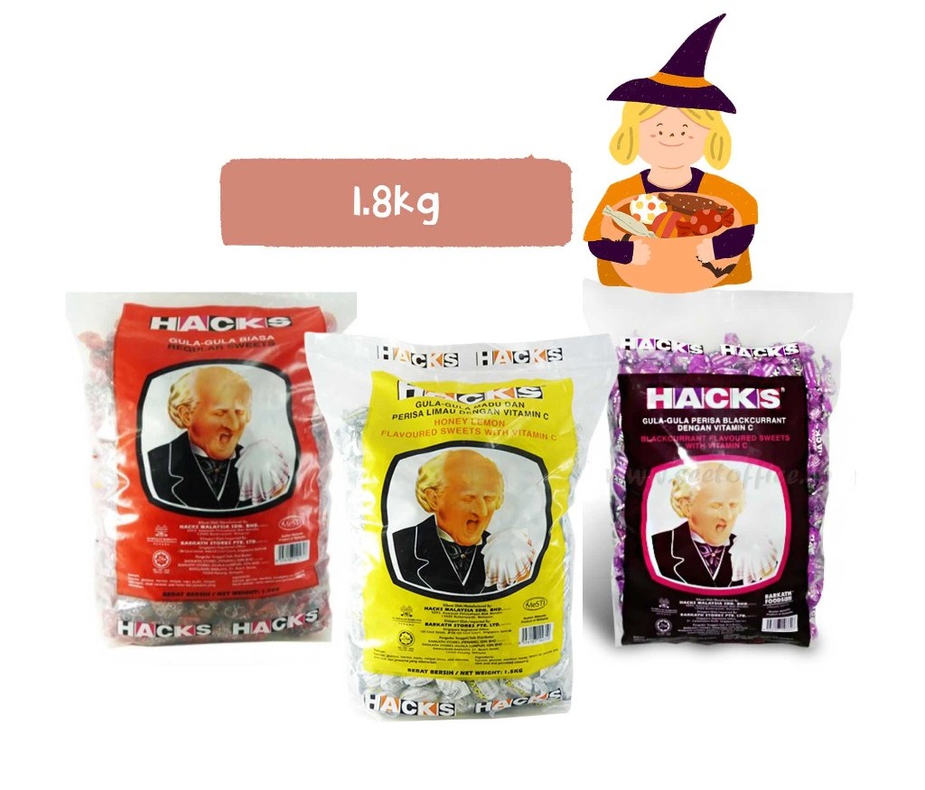 Hacks Regular Sweets 1.8kg | Shopee Malaysia