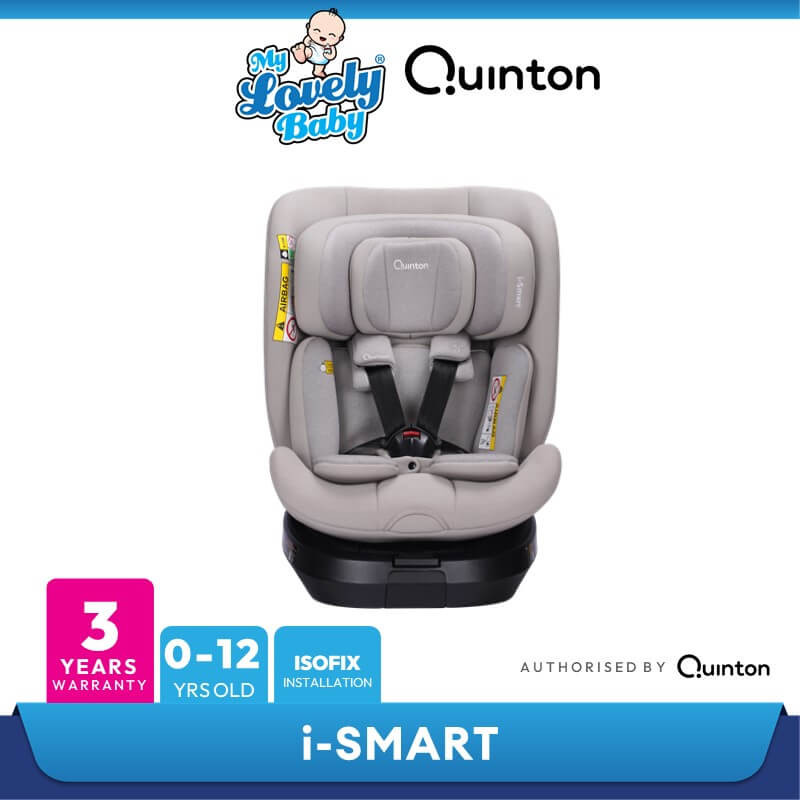 Quinton i-Smart R129 360 Spin Isofix Car Seat (New Born to 150cm) | I ...