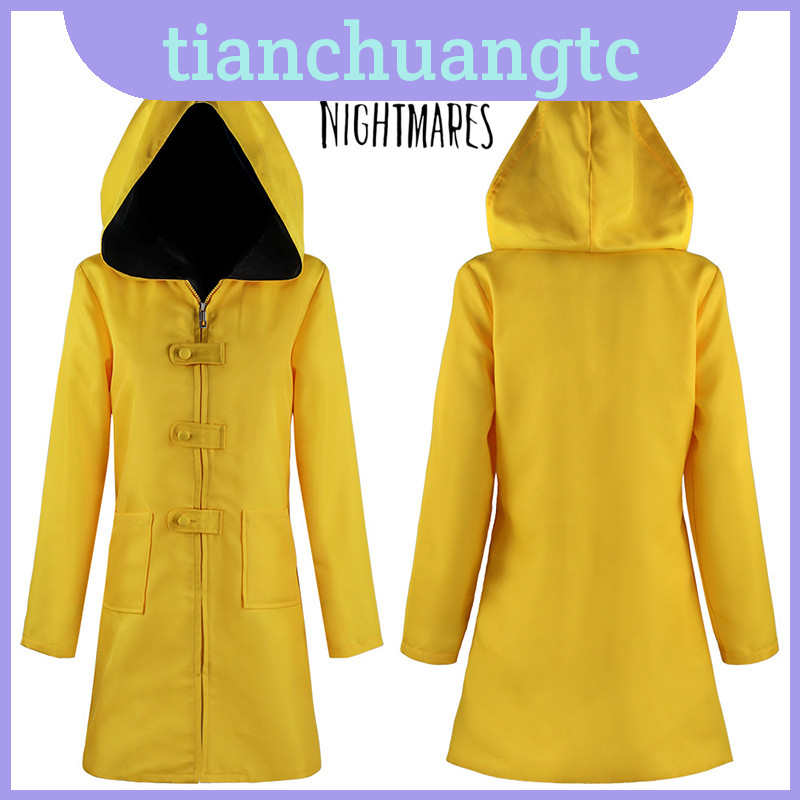 Nightmares 2 Little Six Cosplay Costume Hooded Raincoat For Halloween ...
