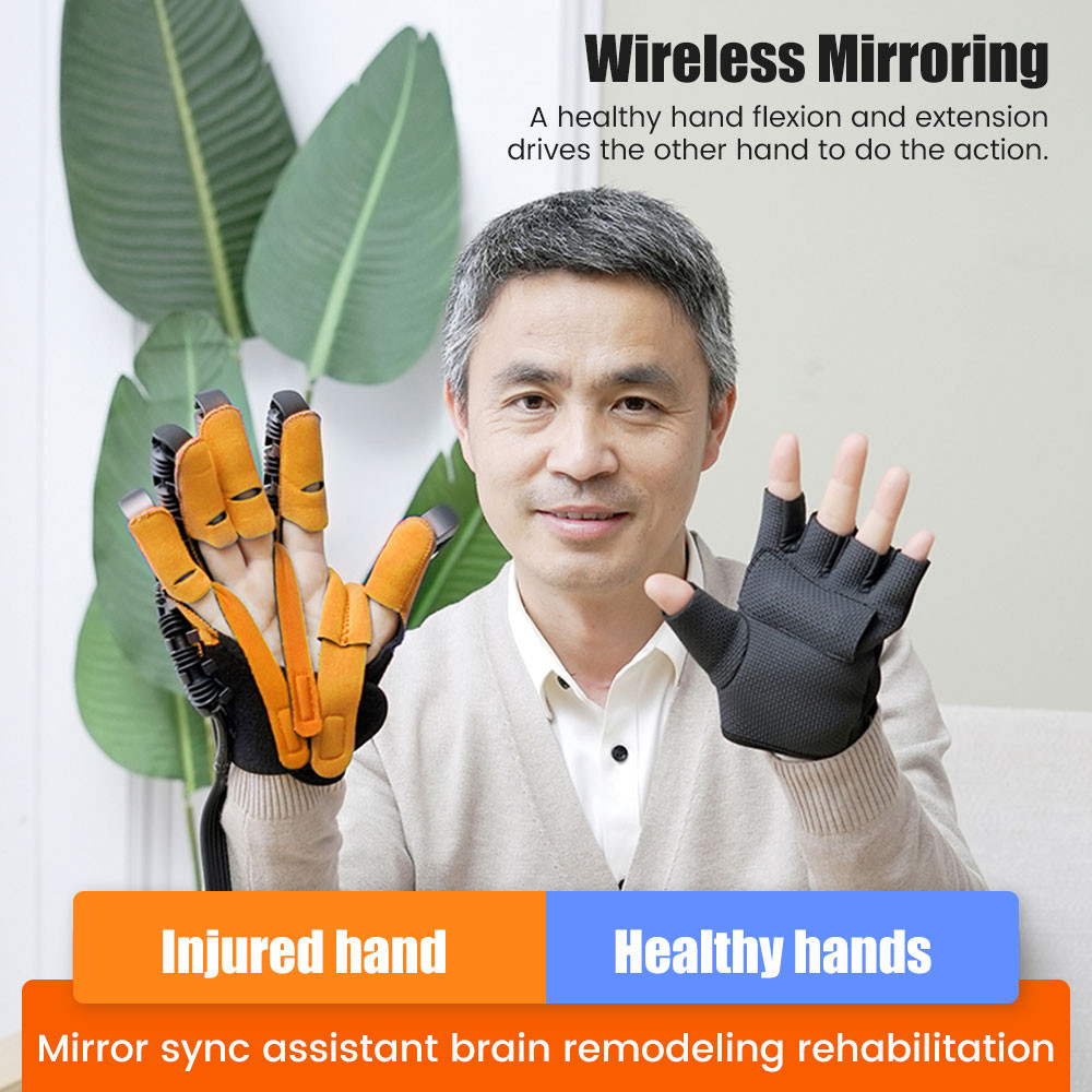 Rehabilitation Robot Glove Hand Device for Stroke Hemiplegia Hand ...
