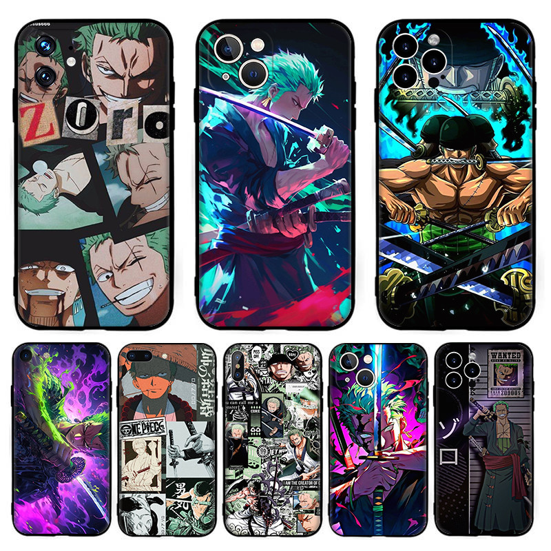 Zoro Anime Cool Boy Student Cartoon Phone Case H5S3 for iPhone XR XS ...