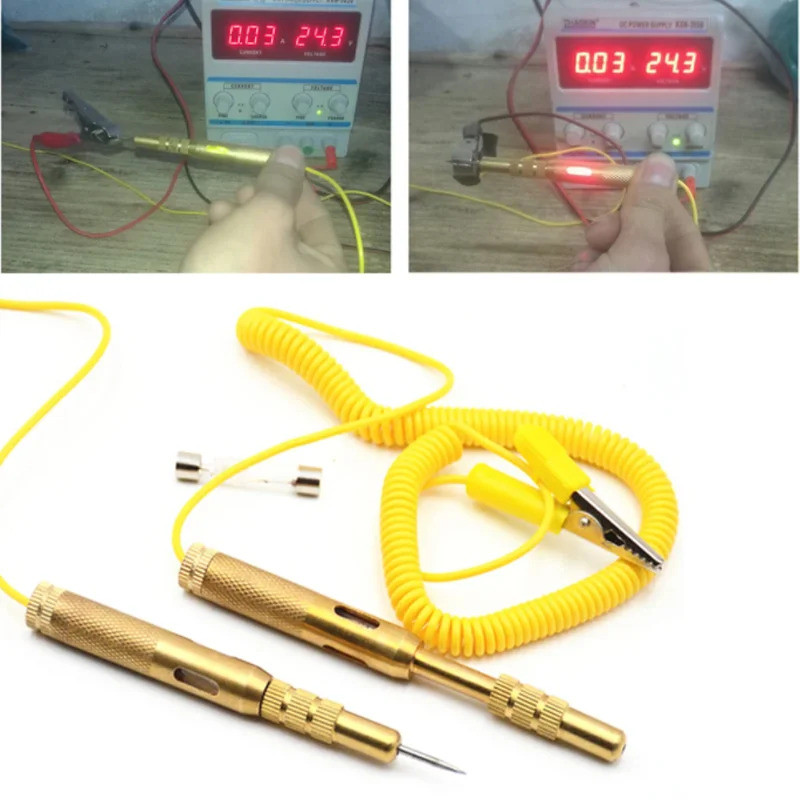 Diagnostic Tools Auto Car Circuit Tester Test Probe Lamp 6V-24V Light ...