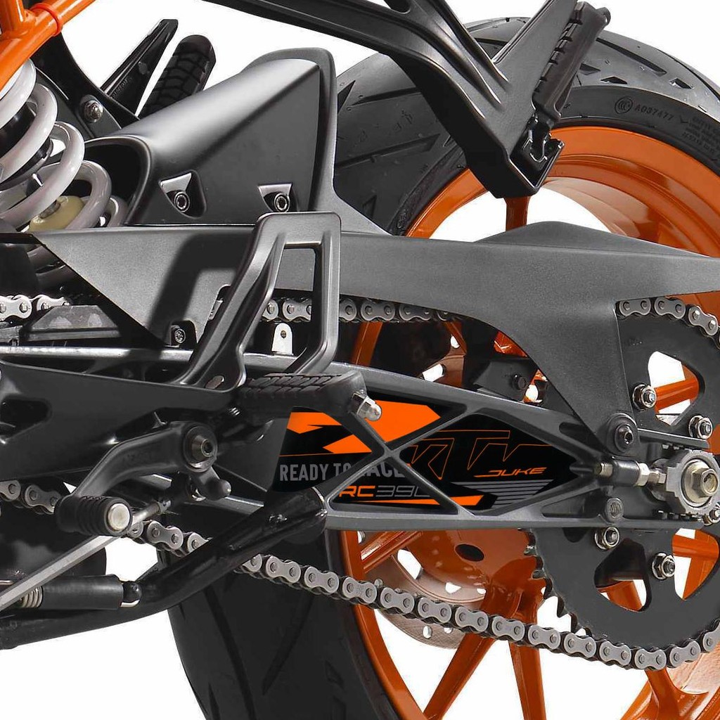 For KTM RC390 Custom Swingarm Decals - Reflective Vinyl Sticker Kit for ...