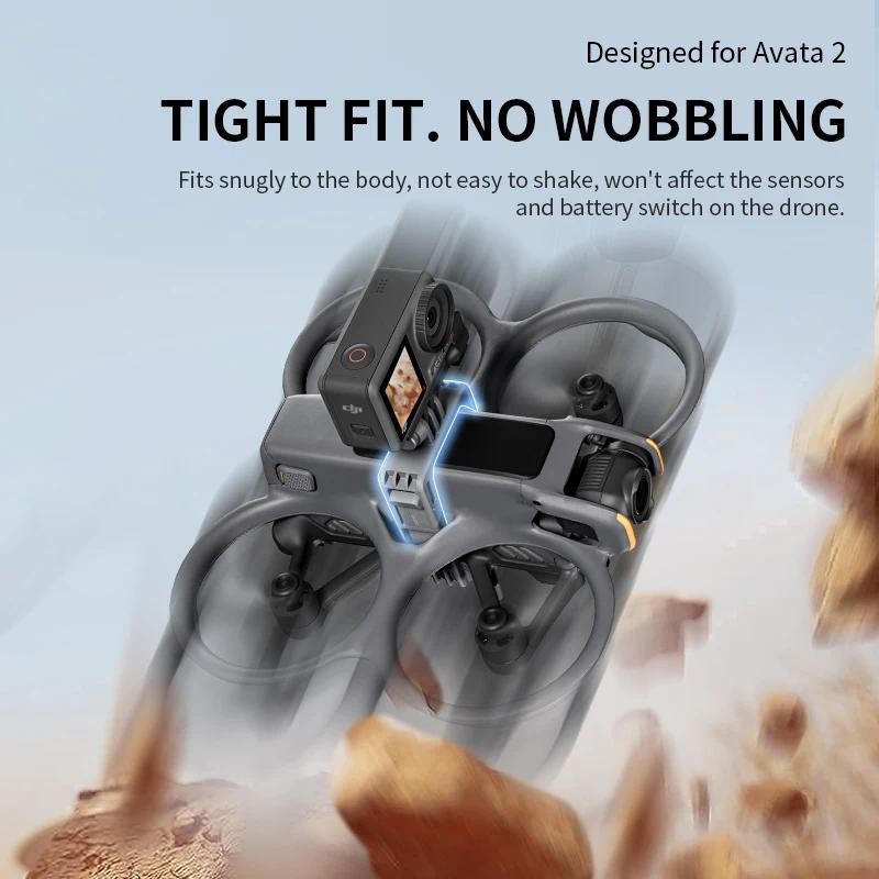 Universal Top Expansion Bracket For DJI Avata 2 Tripod Mount Adapter For Action 4/Insta360 Ace ...