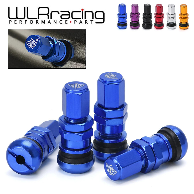 Universal 4 PQY Volk Racing Forged Aluminum Valve Stem Caps Wheels Rims ...