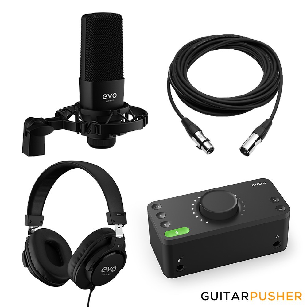 in stock Audient Mic, Headphones And Evo4 2-In/2-Out Digital Audio ...