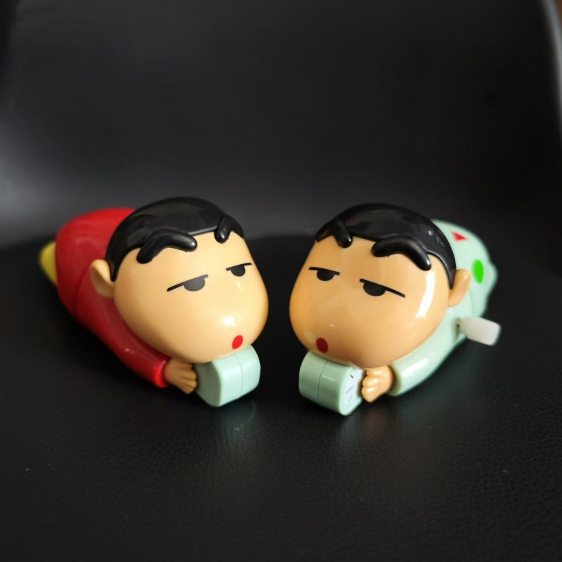 Crawling Crayon Shin Chan Toys Clockwork Toys Shin Chan Style Toy Funny ...