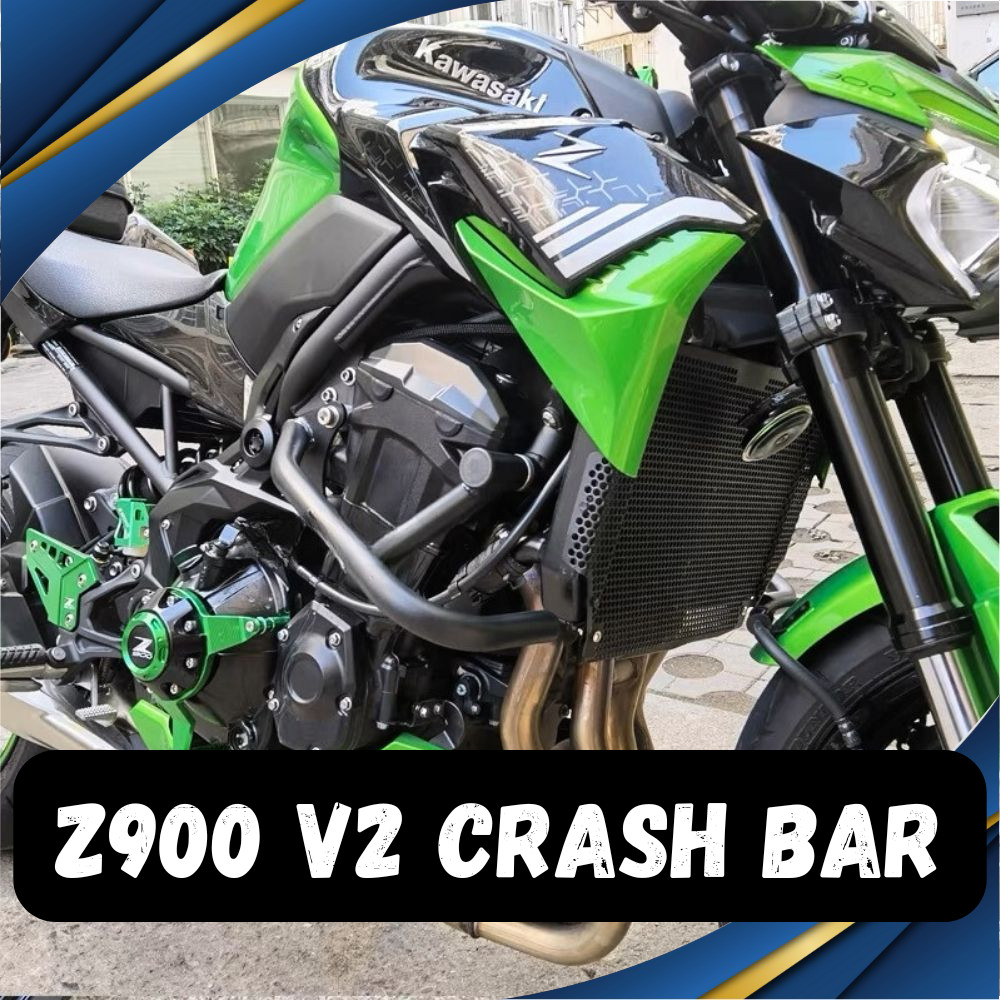Kawasaki Z900 V2 2023 Crash Bar Engine Crash Bar High quality & Heavy ...