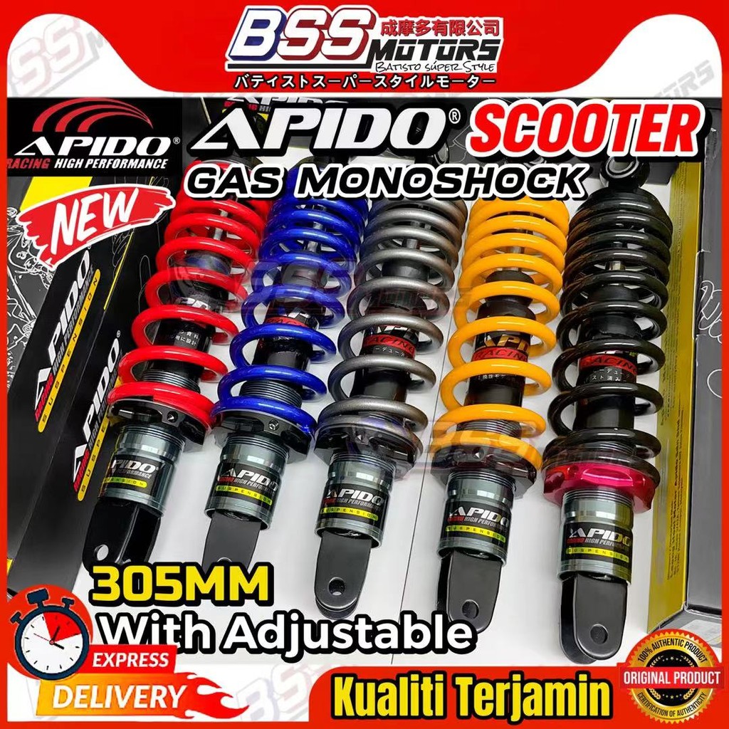 APIDO Yamaha EGO EGOS EGO LC S Solariz Avantiz Gas Monoshock Scooter ...
