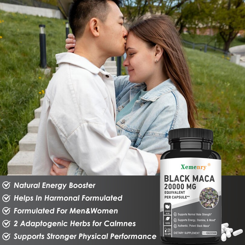 Black Maca Root Extract for Men and Women To Improve Energy, Endurance ...