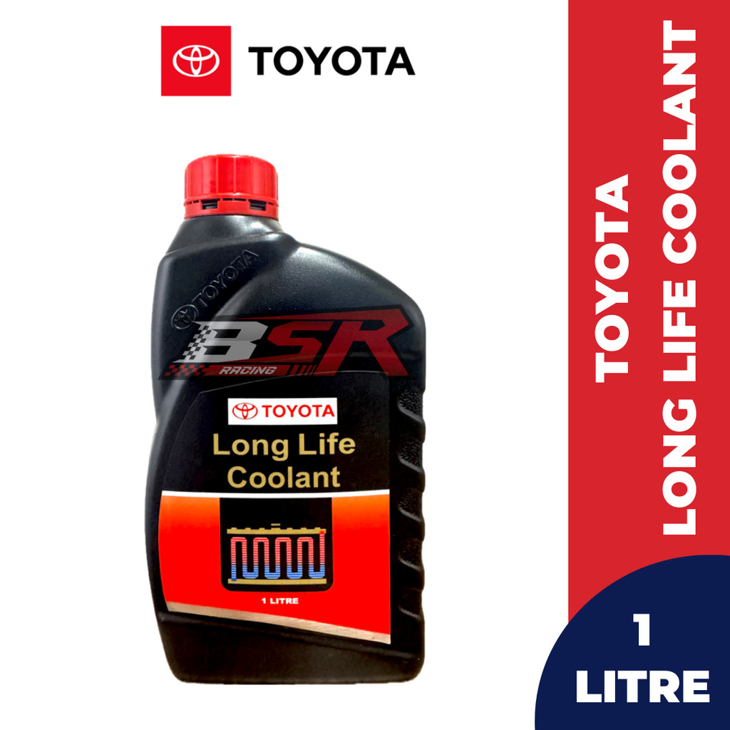 TOYOTA Long Life Coolant 1L For Toyota/ Proton/ Perodua/ Honda/ Hyundai/ Kia/ Mazda/ Ford ...