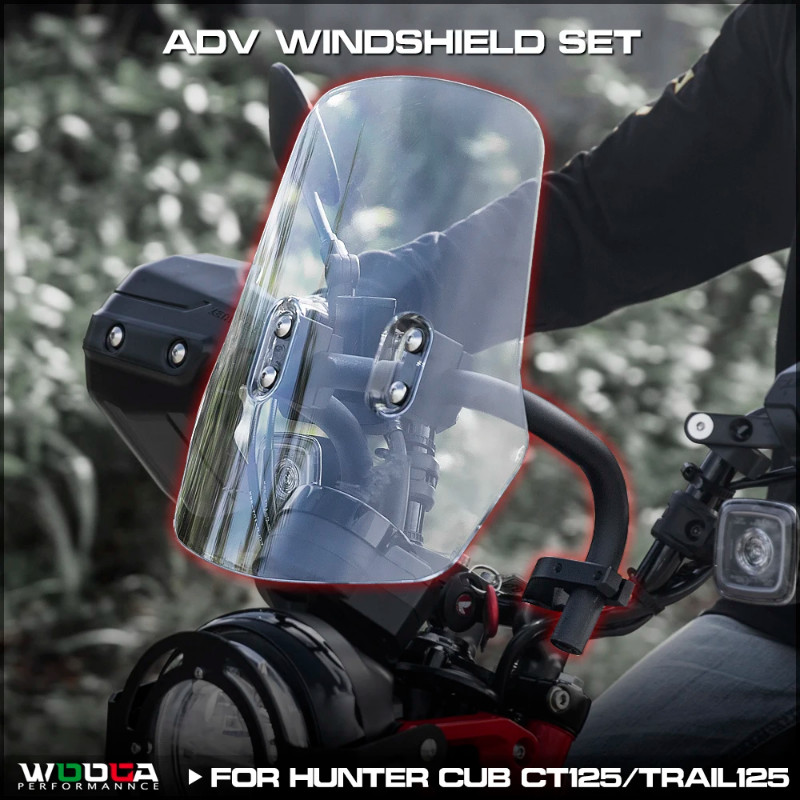 ADV Windshield Set For Honda Hunter Cub CT125 JA55 JA65 Trail125 2020 ...