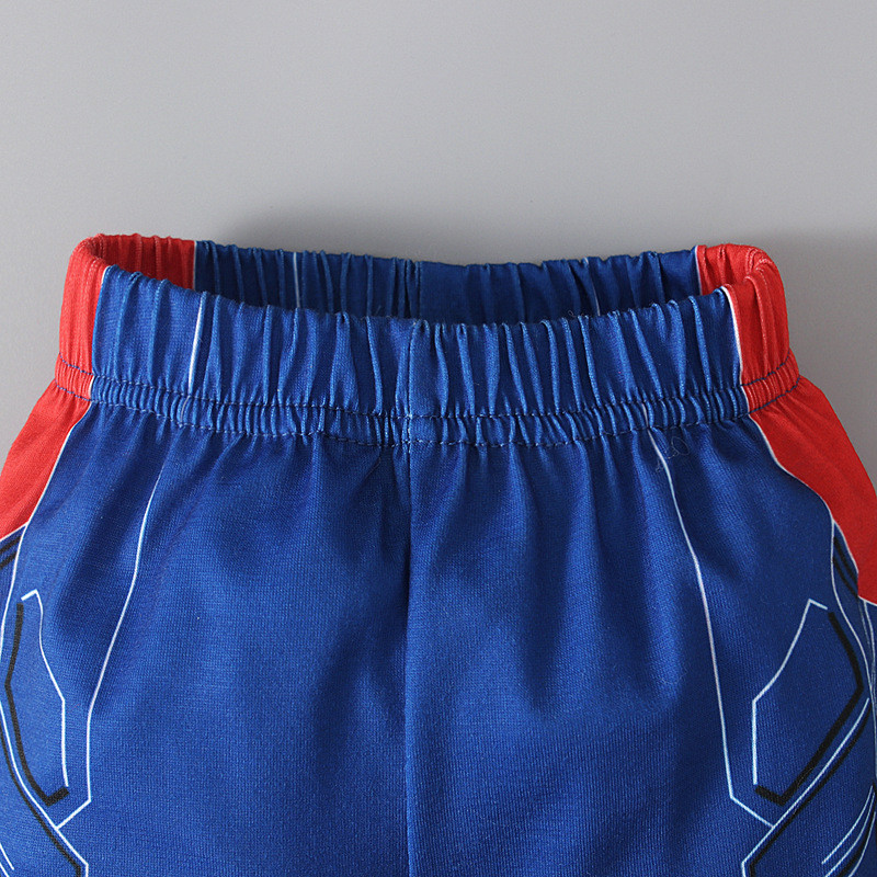 Avengers Captain America Blue T shirt Shorts Cape Full Set Cosplay ...