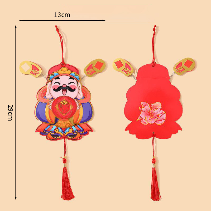 2025 Chinese New Year Fridge Magnets Lucky Fortune Refrigerator Magnets ...