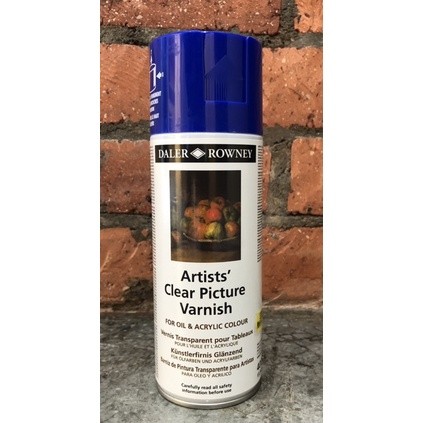 in stock Daler Rowney Artists Clear Picture Varnish 400ml 【Cannot Be ...