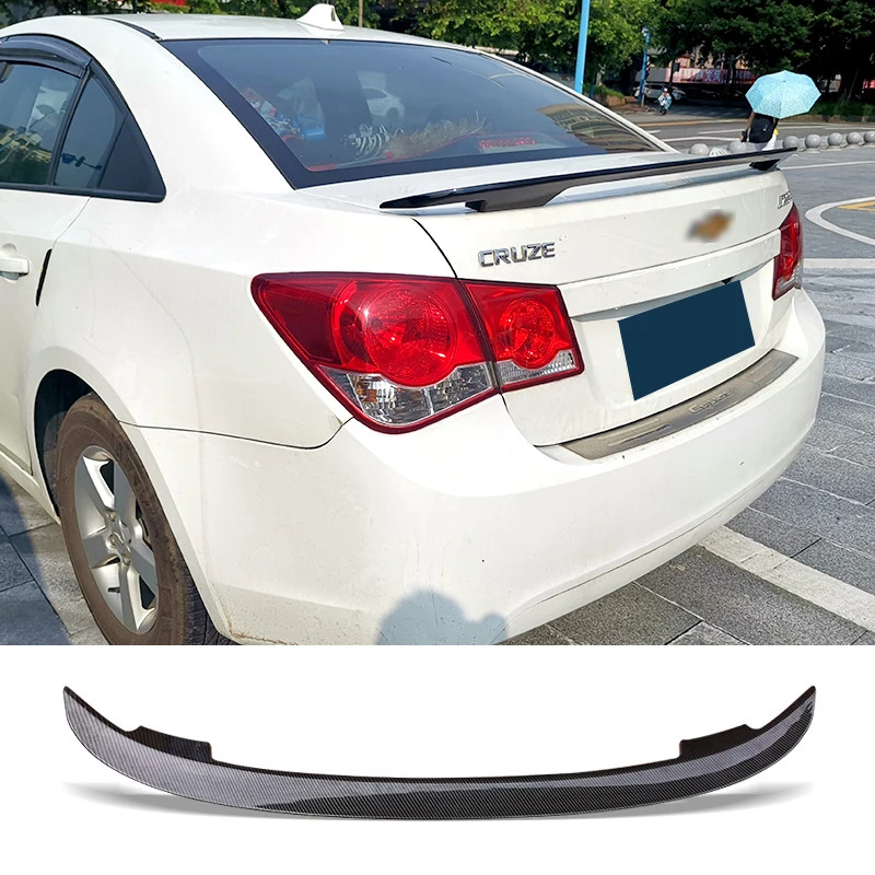 Trunk Spoiler Carbon Surface MT Style Car Refit Accessories Rear Wing ...