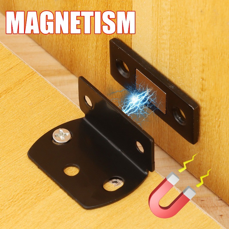 L Type Magnetic Closet Door Suction Patch - Cabinet Suction Patches ...