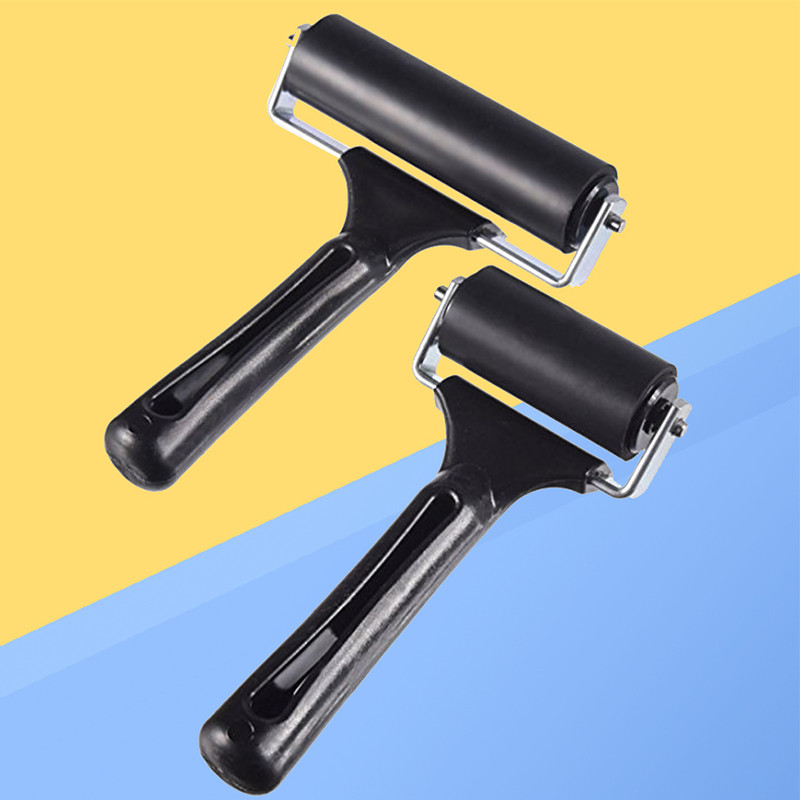 Rubber Roller Stamping Construction Tool Rubber Roller Printmaking ...