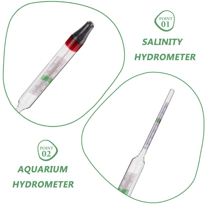Meter Densitometer for Fish Tank Aquatic Hydrometer Aquarium Areometer ...
