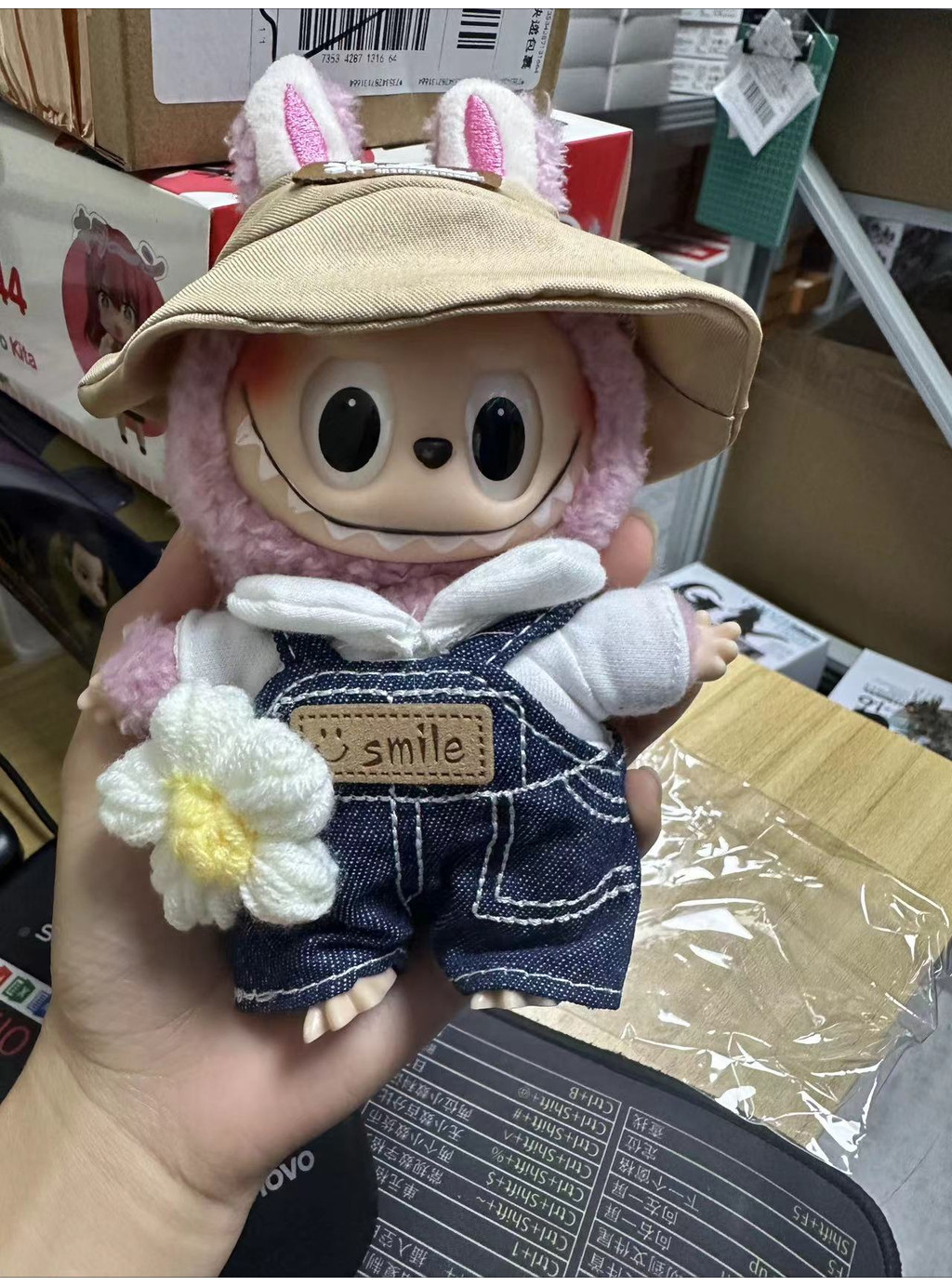 In Stock Labubu Macarons Keychain Labu Labu V1 Exciting Macaron Blind Box Plush Toys | Shopee ...