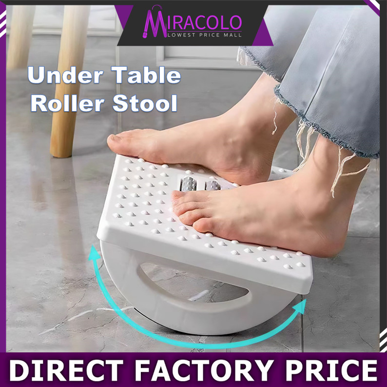 MIRA foot stool rest stool stool under office desk foot massage roller ...