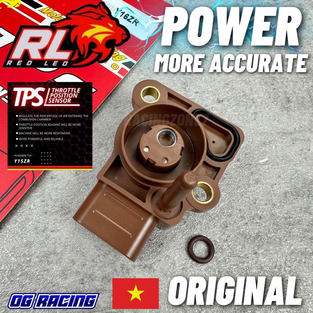 ORIGINAL RED LEO TPS RACING Y15ZR Y16 RSX RS150/ RED LEO RACING TPS ...