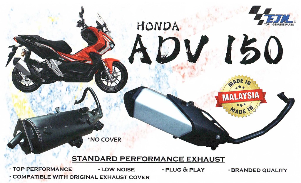 Berang exhaust ADV150 ADV160 Malaysia made | Shopee Malaysia