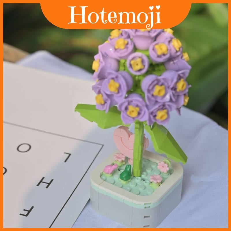 Sunflower Diy Artistic And Tulip Building Blocks Playset Educational ...