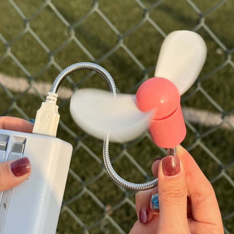 USB Mini Fans - Snake Shaped Universal Fan - Bendable Freely Air Cooler ...