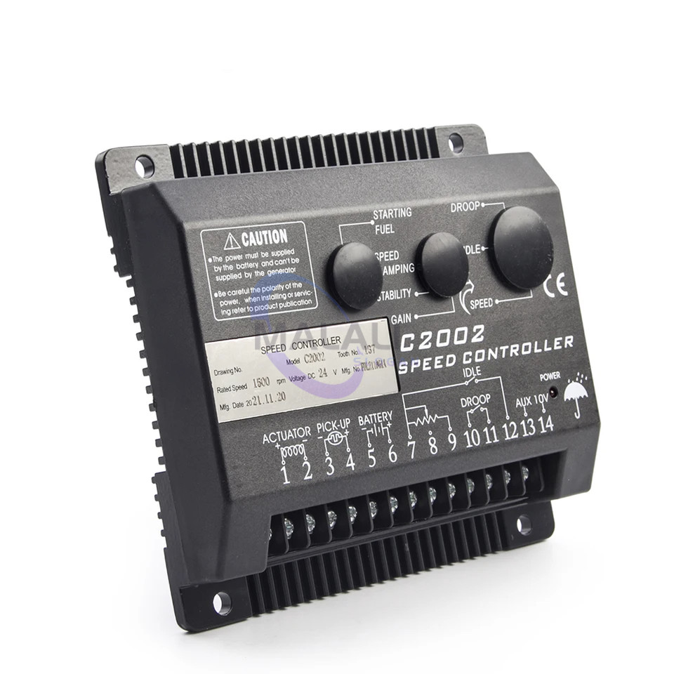 Replace Fortrust C2002 Governor Speed Controller For Diesel Generator DC Motor Intelligent Speed ...