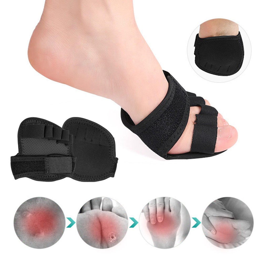 1 pair of universal toe separators Soft forefoot pads Orthopedic ...