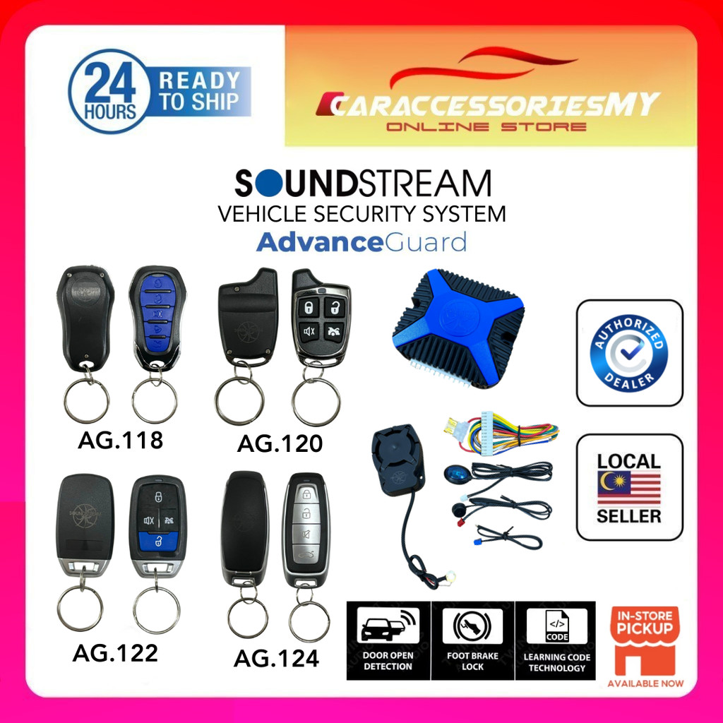 SOUNDSTREAM 13 Pin Car Alarm Advance Guard Car Alarm Vehicle Security ...