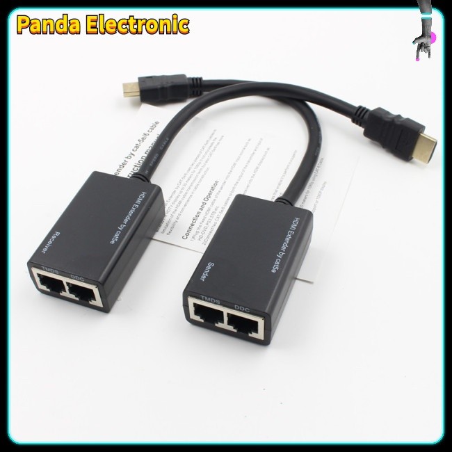 in stock panda HDMI Over RJ45 CAT5e CAT6 UTP LAN Ethernet Extender ...