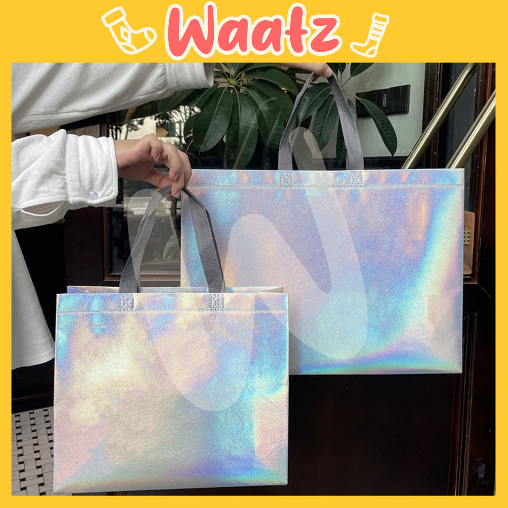 (BAG91)Non Woven Bag Tote Bag Shopping Bag Size Large Medium Small Beg ...