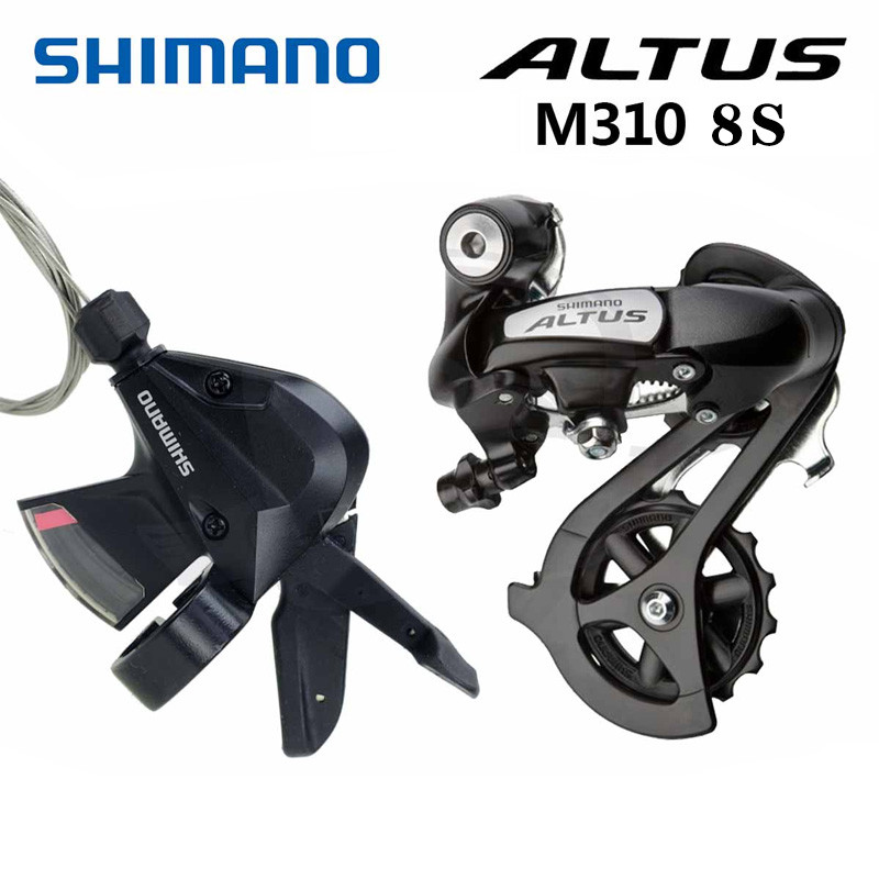 in stock Shimano Altus M310 3×8 Speed Groupset RD-M310 Rear Derailleur ...