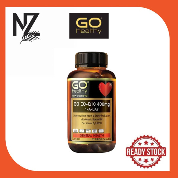 Go Healthy Coq10 400mg One a day 60s (Authorized Distributor, Ready ...