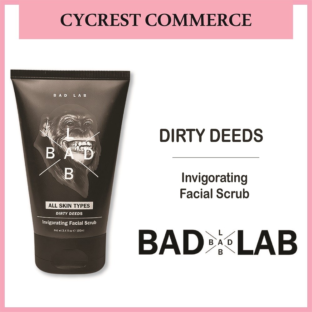 Bad Lab Dirty Deeds Invigorating Facial Scrub (100ml) - Skrub Muka ...