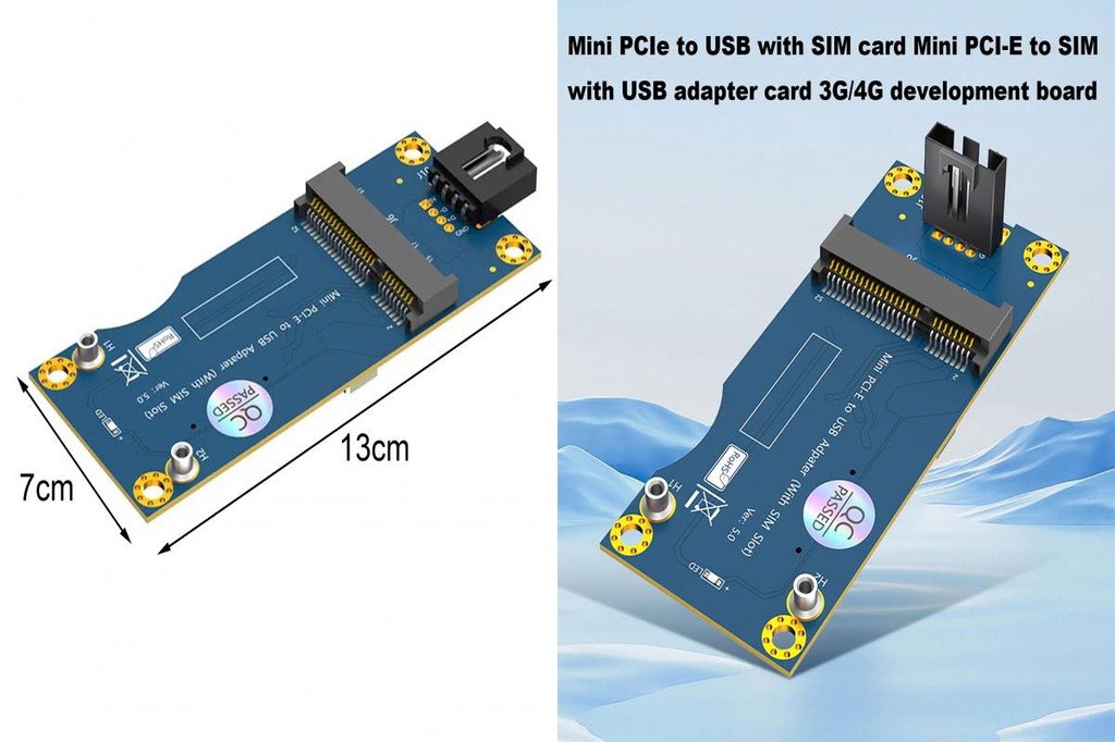 2g Gsm Adapter Mini Pci-e to Usb Adapter Card for Seamless 3g/4g ...