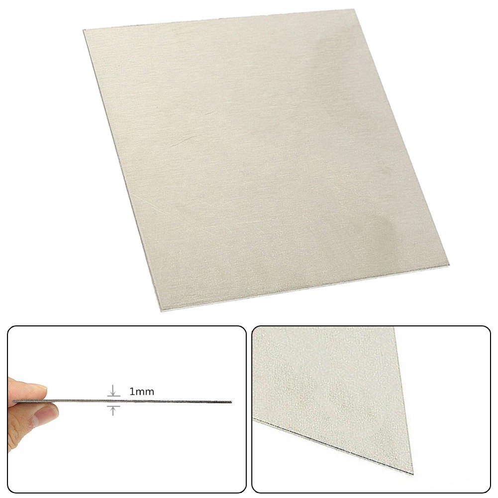 IN STOCK| 100x100mm Pure Nickel Ni Sheet Plate For Electroplating Anode ...