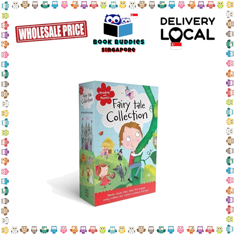 Reading with Phonics - Fairy Tale Children Story Book Collection (20 Books) | Shopee Malaysia