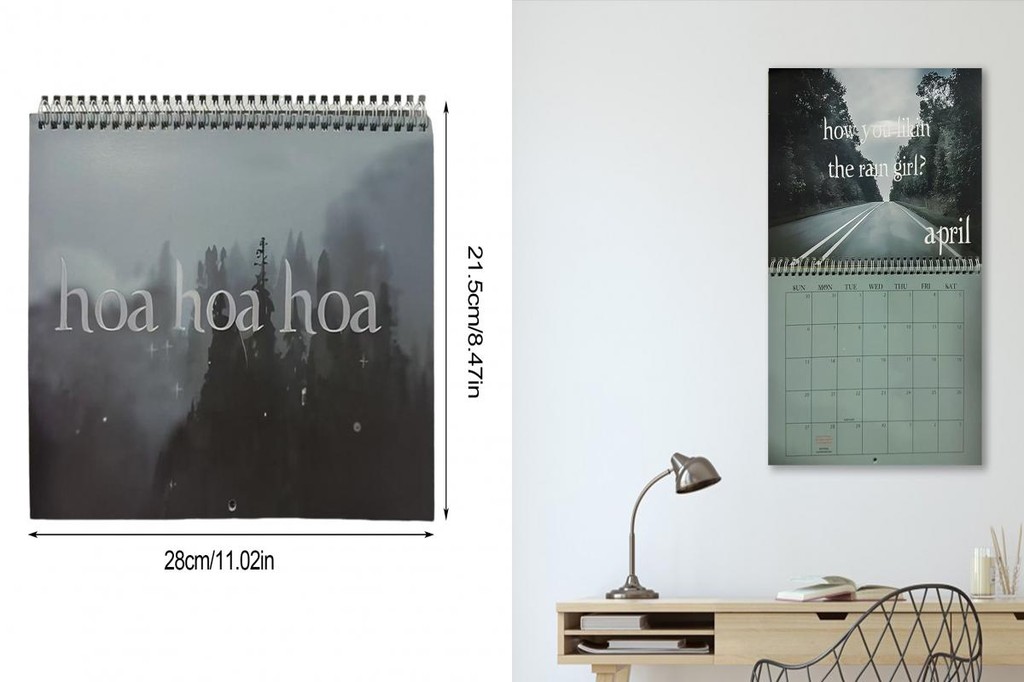 greensea| 2025 Twilight Calendar Joyful Environment Calendar 2025 Wall ...