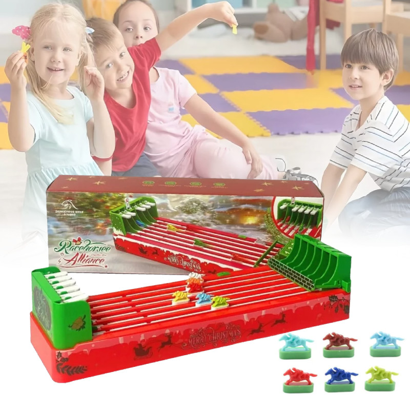 Racing Horse Thrilling League Table Game For Kids Featuring Interaction ...