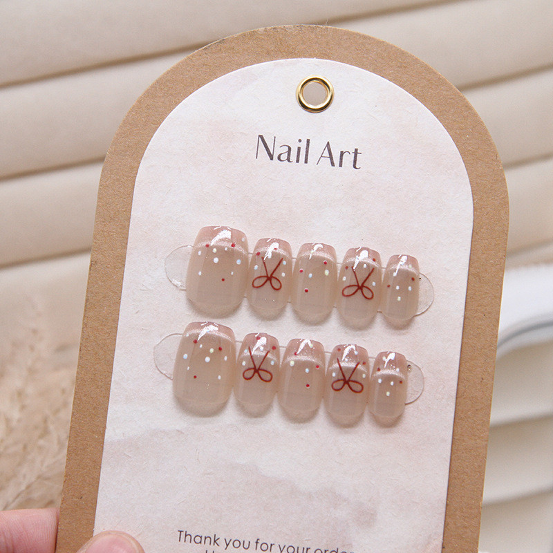 Popular 10PCS Cat Eyes Crystal Fake Nails Shining Cat Eye Series ...