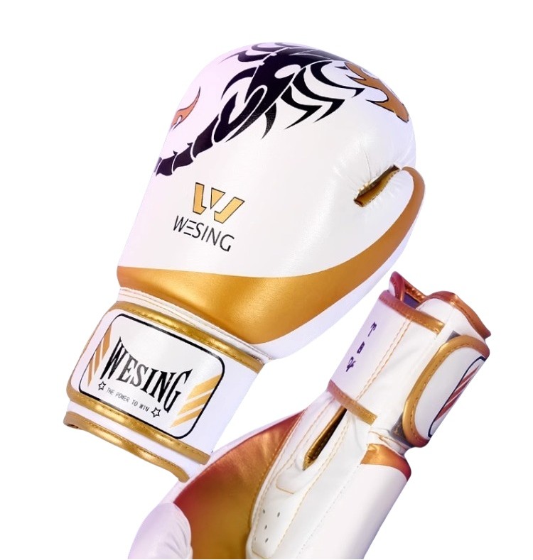 Wesing 6/10oz Scorpion Pattern Kid Adult MMA Muay Thai Boxing Gloves ...