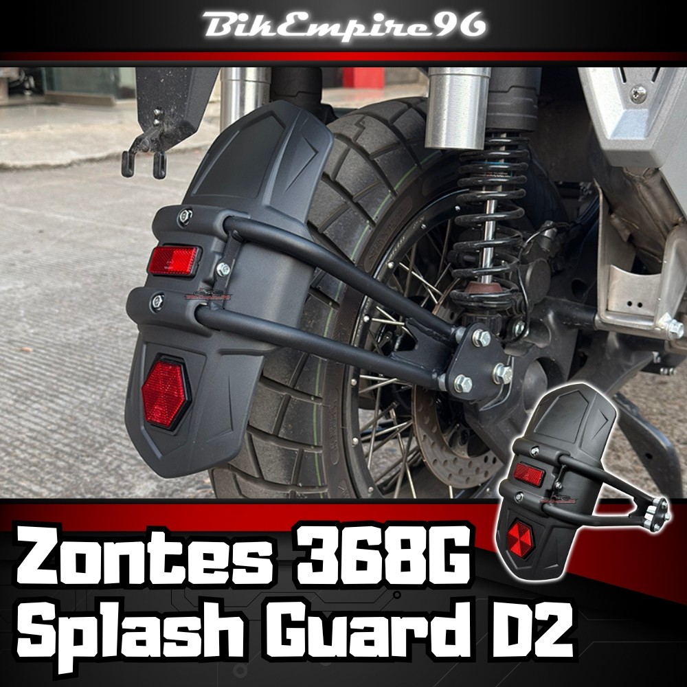 Zontes 368G Splash Guard D2 Rear Wheel Hugger Mudguard Fender Mudflap ...